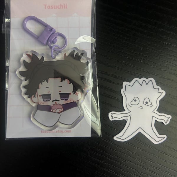 Cursed Sorcerer 2 Acrylic Keychain / Epoxy Charm Double Sided / Anime ...