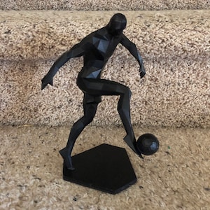 The Thinker Low Polygon Statue Inspired by Rodin 3D Printed - Etsy UK