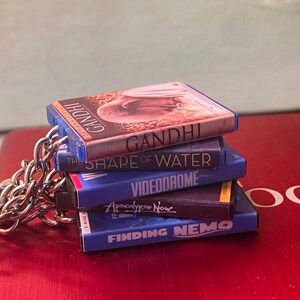 Miniature Movie/film DVD Keychains & Magnets - Etsy