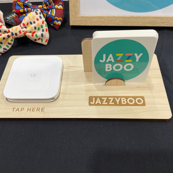 Square Reader Dock - Square Payment Sign - Laser Cut Business Card ...