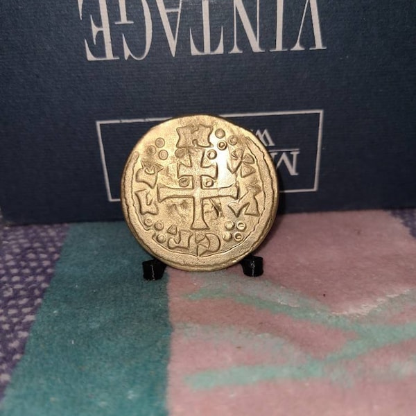 VIKING RUNIC COMPASS - (2 Sided) Graphite Coin Mold - Etsy