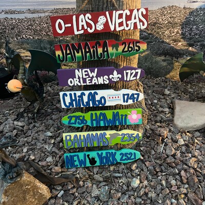 Key West Style Signs, Directional Signs for Outdoor, Directional Signs ...