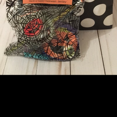 Spider Trick or Treat Baggie Toppers Halloween - Etsy