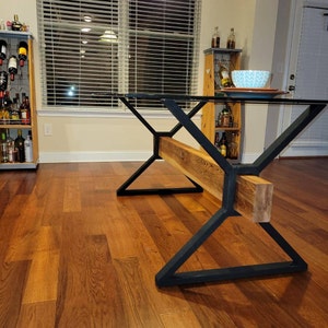 Metal X Legs DIY Steel Legs for Dining Table or Desk | Etsy