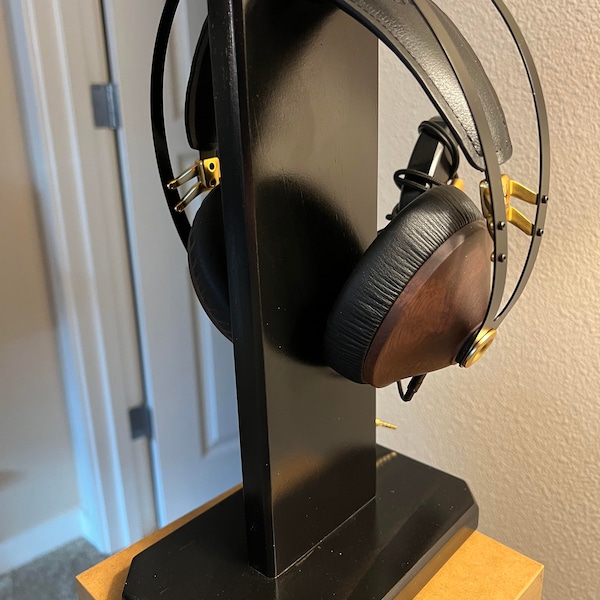 Wood Headphone Stand Multiple Headphones Stand Headphone Station Gifts ...