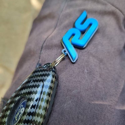 Ford RS Blue Logo Laser Cut Acrylic Keyring Ford Focus Car Gift - Etsy