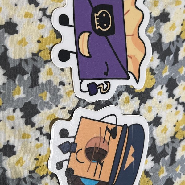 Object Show Stickers – Tissues & Record Burner, Sacriverse - Etsy