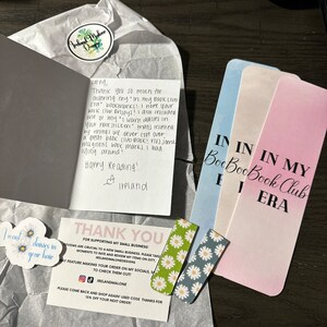 Book Club Member Card Bookmark Gift for Book Lover Bookish Things ...