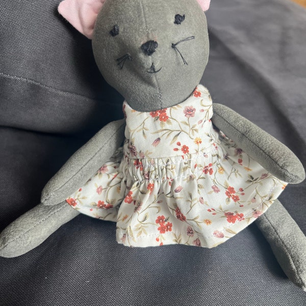 Cat With Dress Pattern and Tutorial. 7 Tall 18 Cm - Etsy