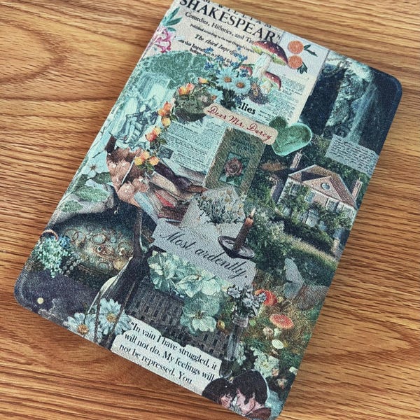 Old Newspaper Ledger Paperwhite Kindle Case for Kindle 10th 11th Gen ...