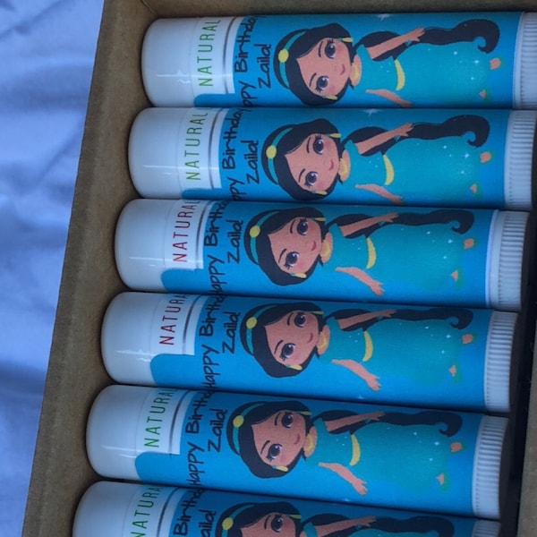 Lip Balm, Disney Descendants Birthday Party Favors, Carlos, Evie, Mal ...