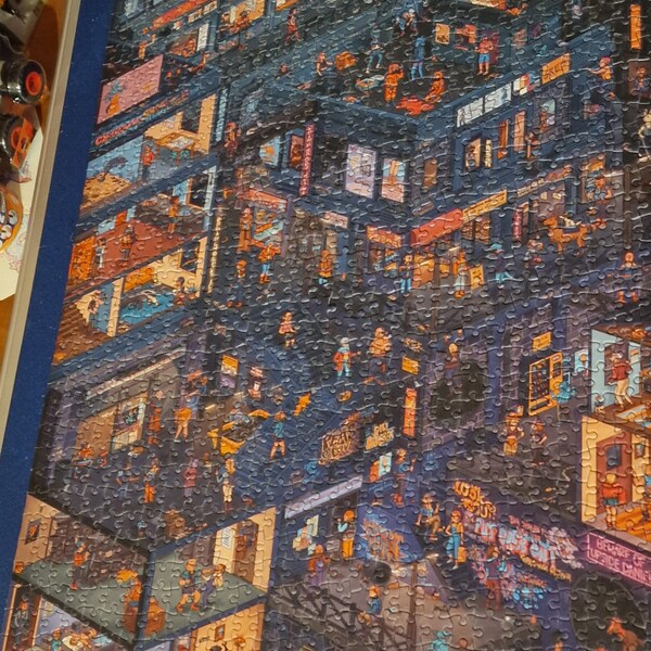The Sinister Citadel - 1000 Piece Jigsaw Puzzle - Etsy
