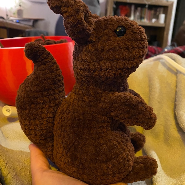 Crochet Pattern Squirrel / Crochet PATTERN Plush Toy / Amigurumi Stuff ...