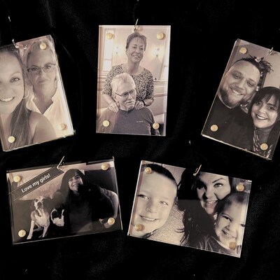 Hanging Car Photo Frames Rearview Mirror Hanging Accessory - Etsy