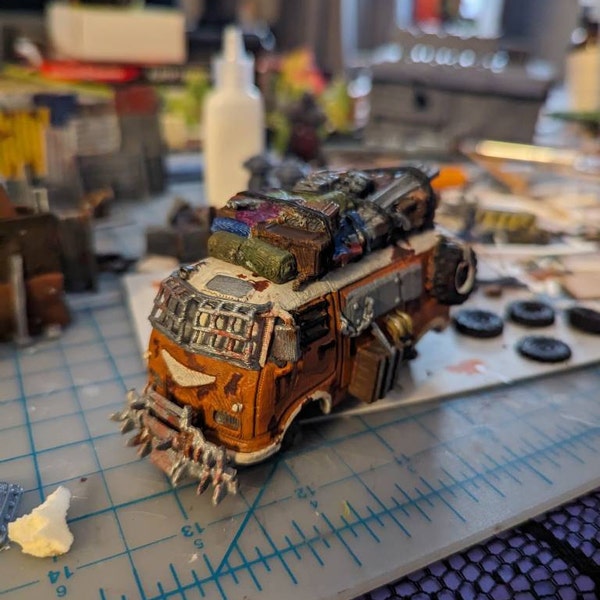 Wasteland Retro Camper for Dungeons and Dragons Terrain, Gaslands, Post ...