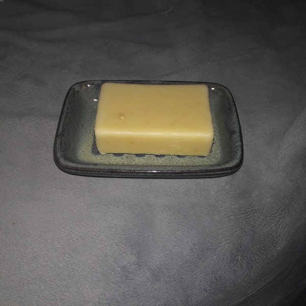 Handmade Ceramic Soap Dish: Raised Center Soap Holder - Etsy