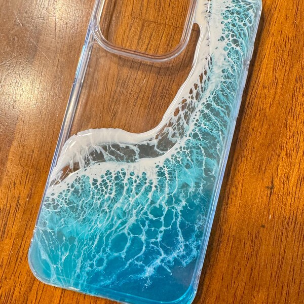 Ocean Waves Laptop Case | MacBook Air Pro Epoxy Resin Ocean Case ...