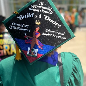 Tassel Was Worth the Hassle Grad Cap Topper Graduation Cap - Etsy