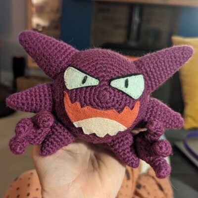 Gastly, Haunter & Gengar Crochet Pattern Bundle PDF File - Etsy