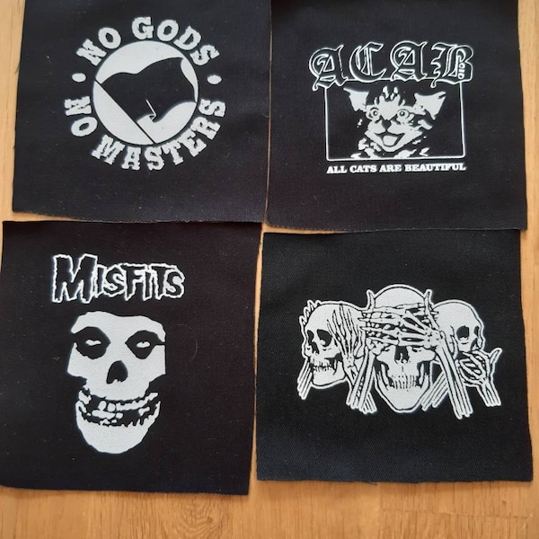 Chaos Punk Patch-punk Patches-punk Bands-punk Accessories-antifa ...