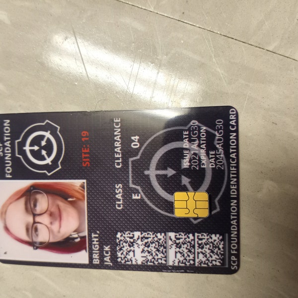 SCP Foundation Card Set (11 Cards Total) - Etsy UK