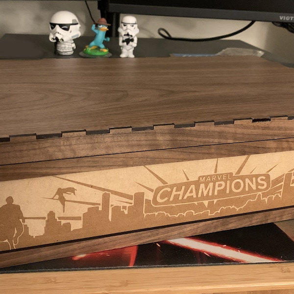 Champion Box Marvel Champions the Card Game Storage Solution LCG Card ...