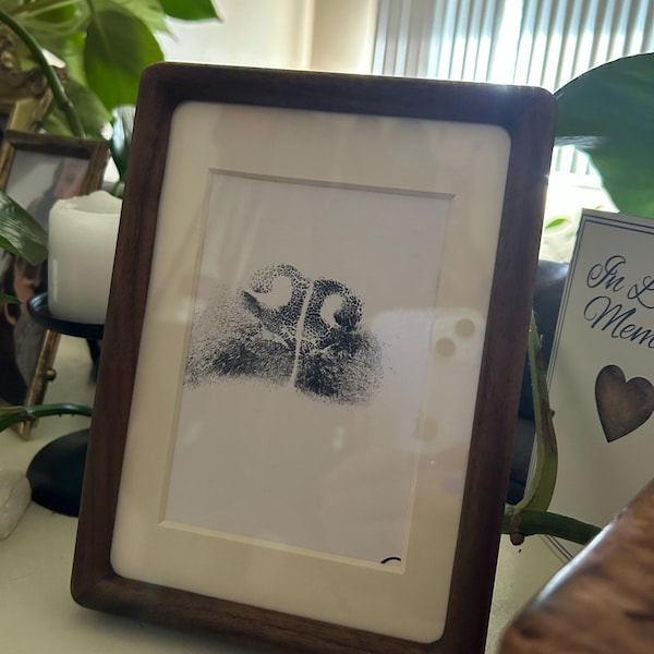 HONOR- Solid Walnut Wood Diploma Frame, College Diploma Plaque, 8.5x11 ...