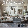Sherwin Williams Alabaster Paint Color Palette, Best White, Alabaster ...