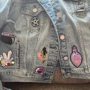 Crow Patch Iron on Patch Embroidered Patch Back Patch Bird Patch Horror ...