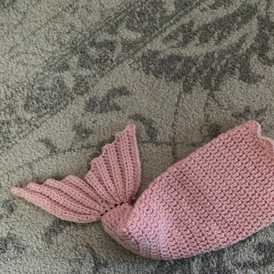 PDF78 Pearly Mermaid Cocoon Crochet Pattern Mermaid Tail Crochet ...