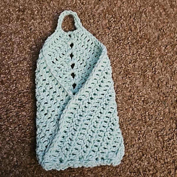 Crochet PATTERN, Hanging Teardrop Basket DIY, Storage and Organization ...