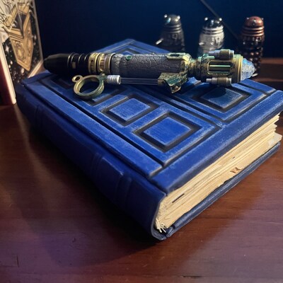 Doctor Who River Song Diary Prop Replica Fully Illustrated - Etsy