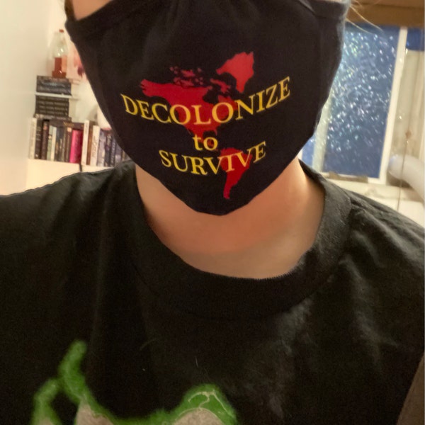 MMIW Missing and Murdered Indigenous Women Adult Face Mask RED ...