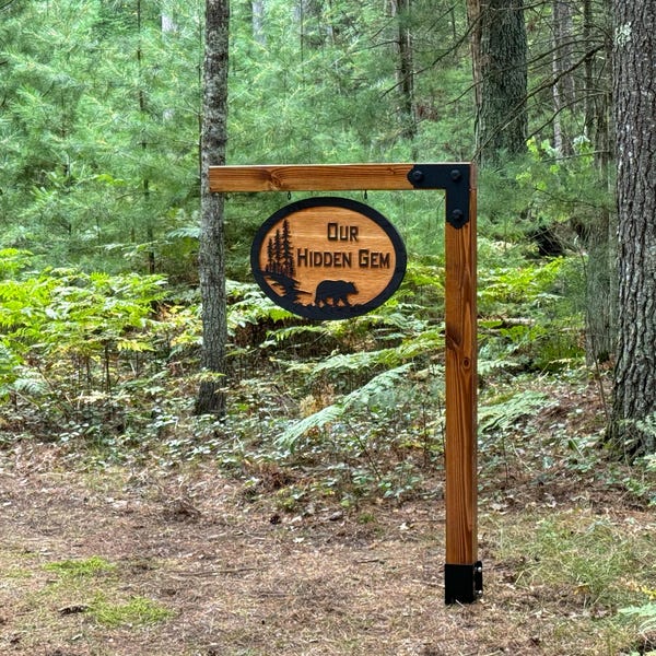 Rustic Live Edge Home Address Sign, Wooden Carved Address Sign, Custom ...