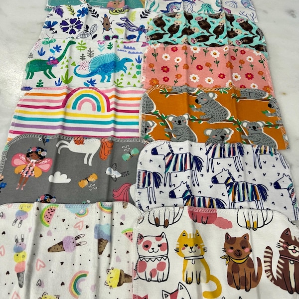 Individual Prints No Paper Towels // Set of 12 No Paper Towels ...