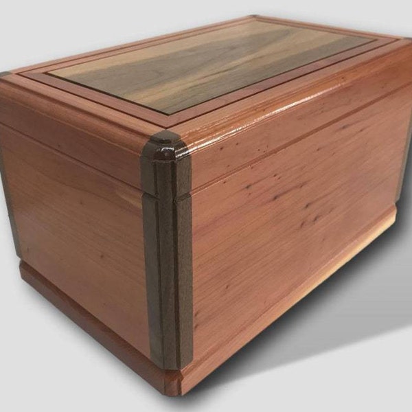 Urn Companion Cremation Box Wooden Urn Funeral Cremation Urn for Ashes ...