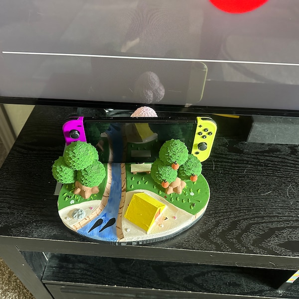 Animal Crossing Island Nintendo Switch Dock 3D Print New Horizons Fan ...