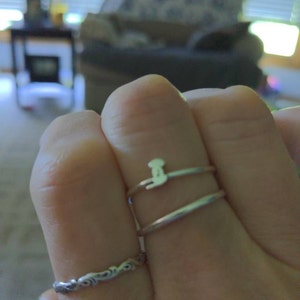 Solid 925 Silver Sewing Machine Ring - Etsy