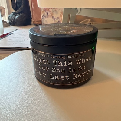 Light Me When You Want A Blowjob 100% Natural Soy Candle Funny ...