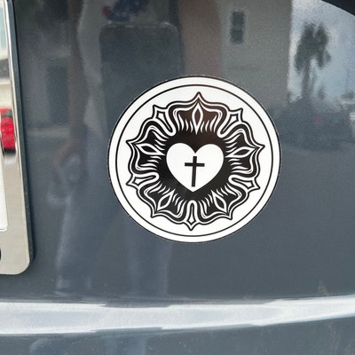 Protestant Reformation Luther Rose Pin, Confirmation Gift - Etsy