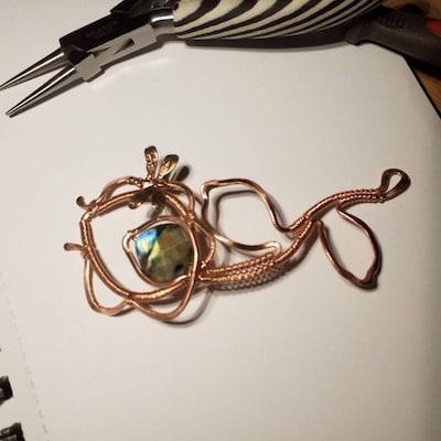 Wire Wrapped Bracelet Tutorial PDF Copper Bracelet Tutorial - Etsy