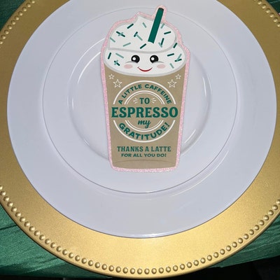 Coffee Thank You Gift Printable, Teacher Gift, Teacher Appreciation ...