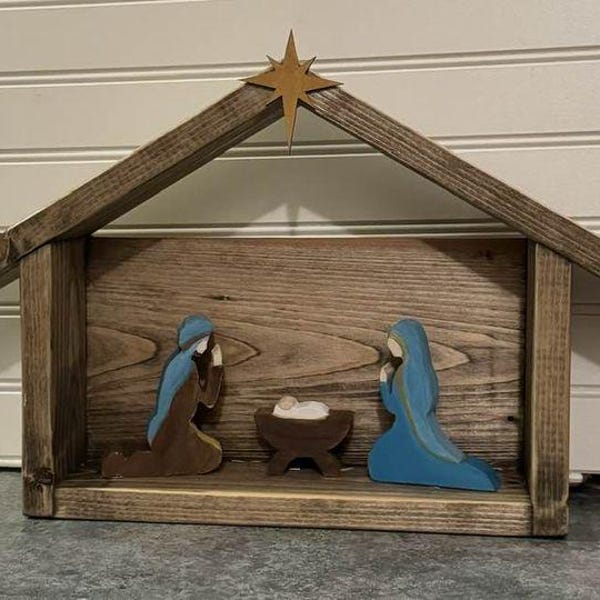 Resurrection Scene Scroll Saw Template-easter Template - Etsy