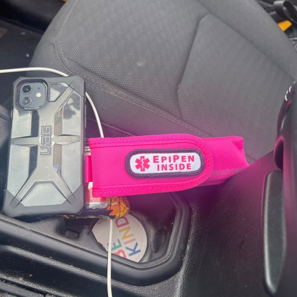 Epilepsy Medication Inside Medical Alert Patch Custom ID for Medic ...