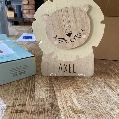 Personalised Engraved Lion Money Box Bank Kids Savings Pocket Money ...