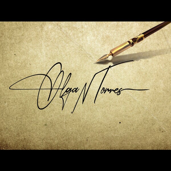 Custom Signature Design for Gentlemen and Ladies, Custom Designed ...