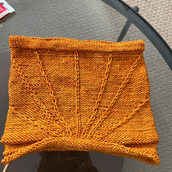 Bee-coming Cowl Knitting Pattern (NOT a Finished Item) | Scarf Pattern ...
