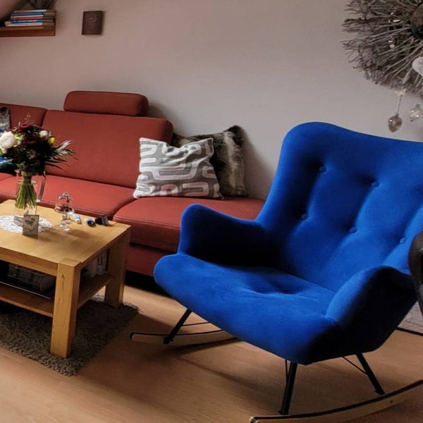 Scandinavian Armchair BALOO Rocking Armchair/ Nursing Chair ...