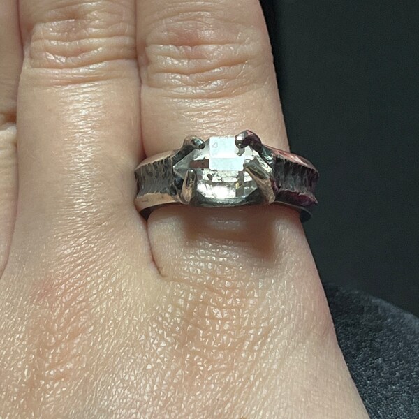 Bird Claw Talon Ring, Unique Statement Ring, Unisex Ring, Solid Cast ...