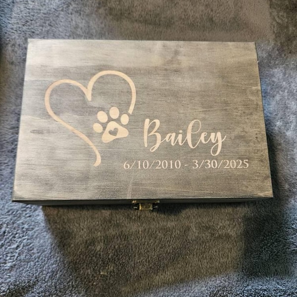 Personalized Time Capsule Keepsake Box, 1st Birthday Memory Box, Baby's ...